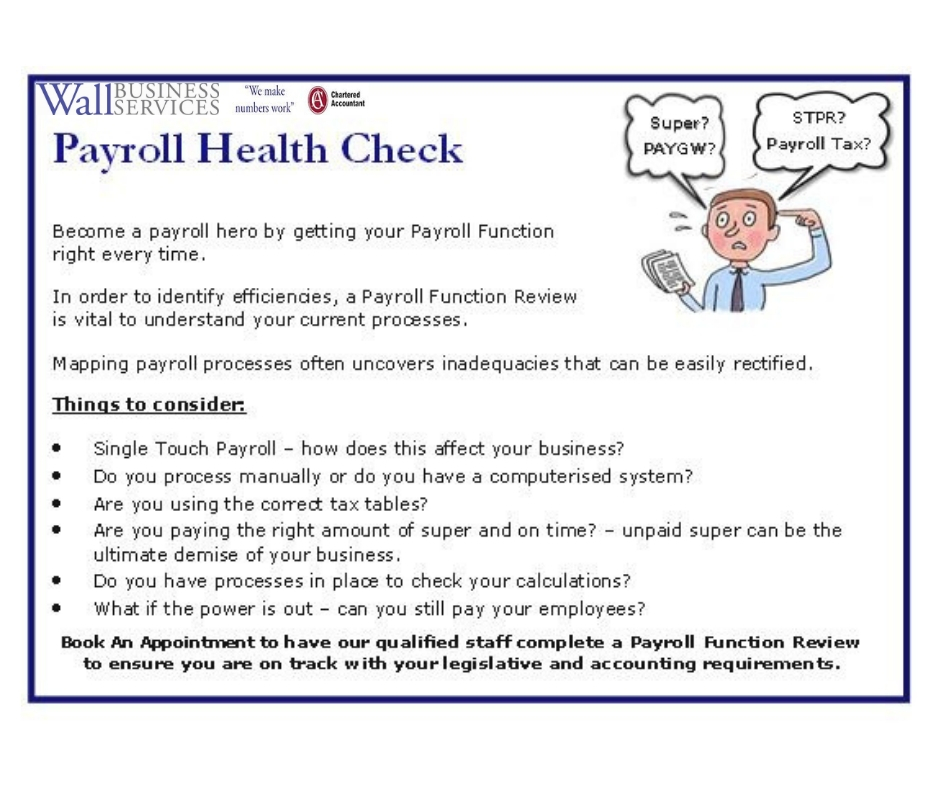 Tax Free Threshold….Yes or No? – Wall Business Services